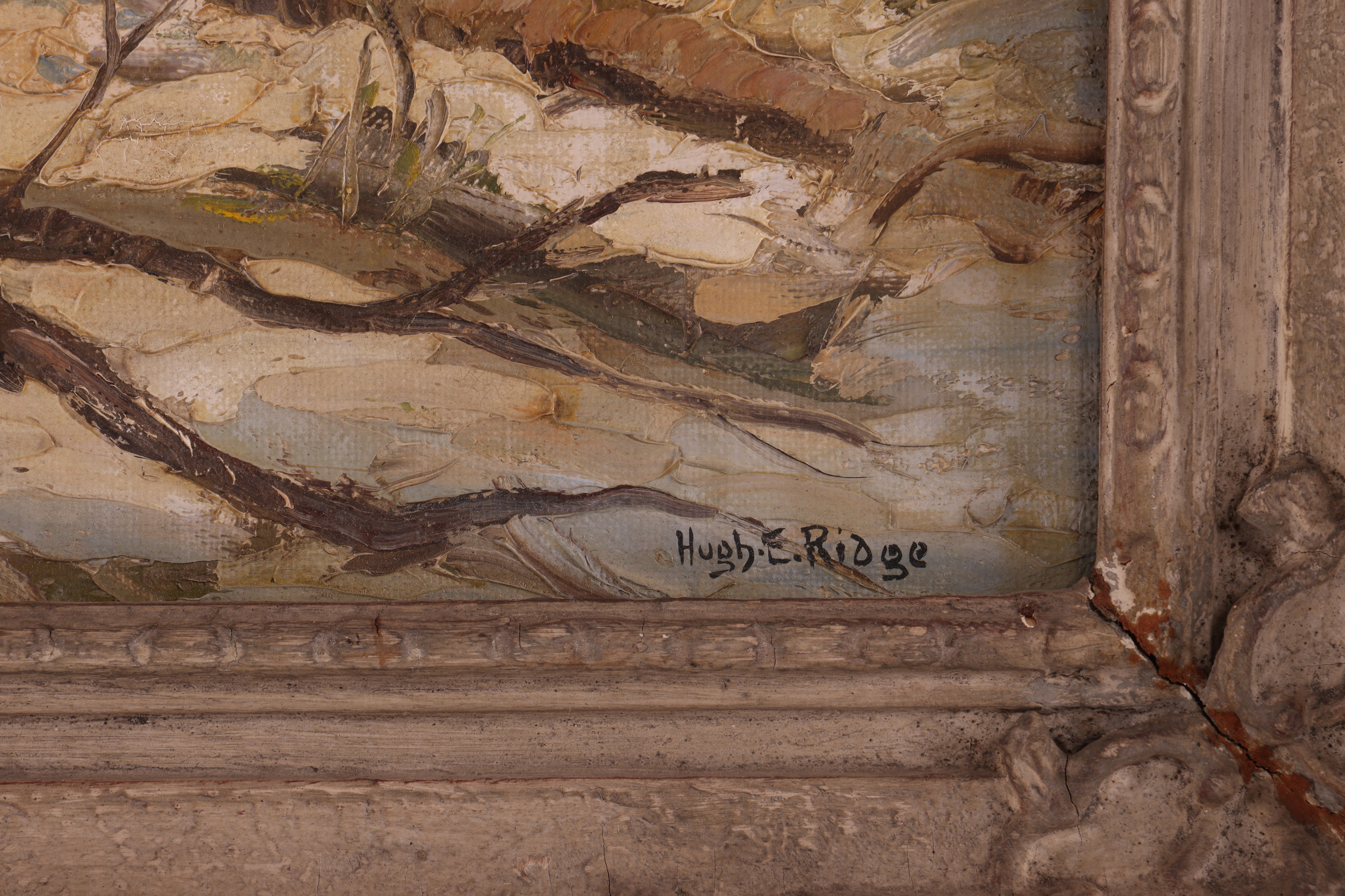 Lot 11 - Hugh E. Ridge (British 1899-1976) Winter