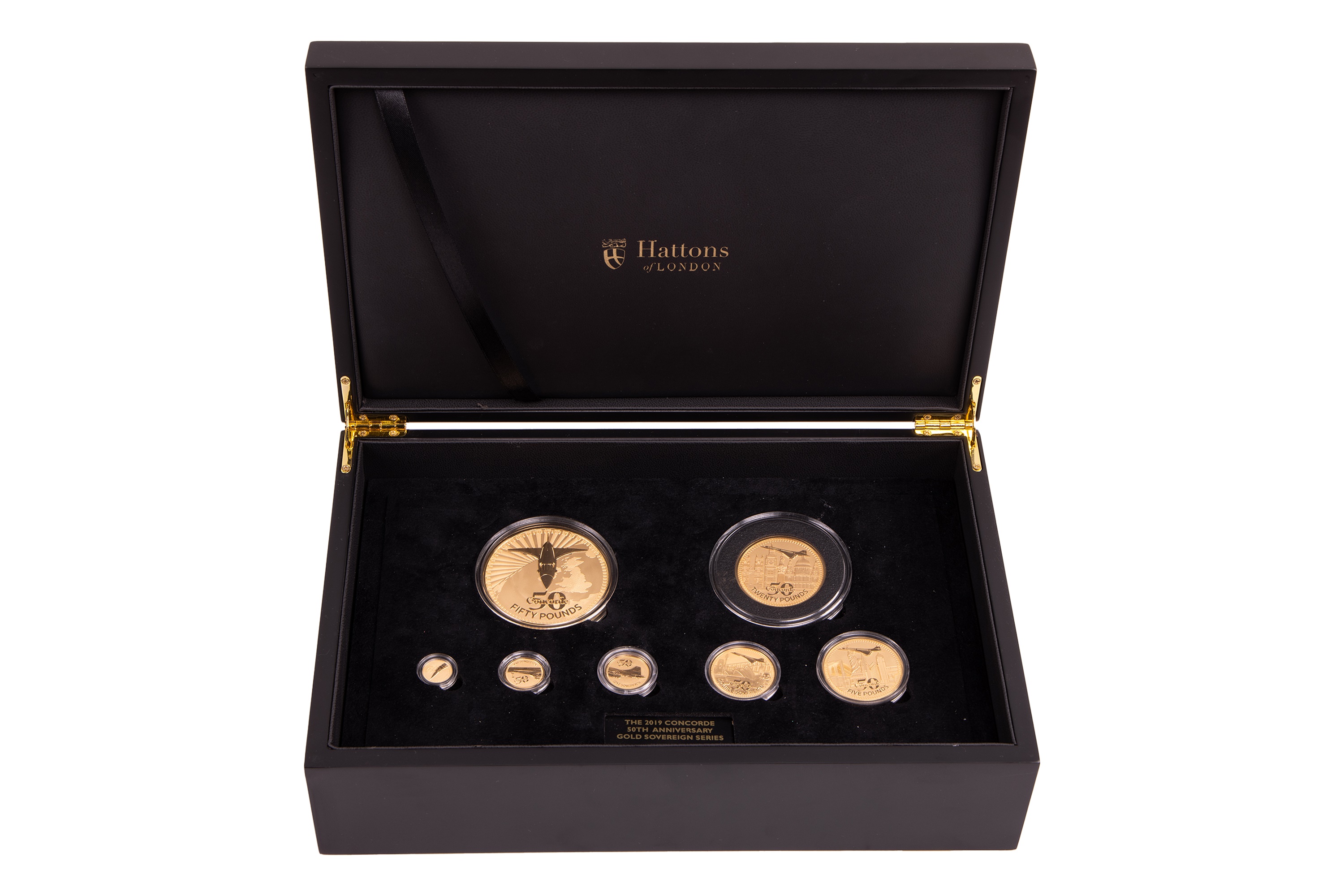 A rare Concorde 50th Anniversary Gold Proof Sovereign